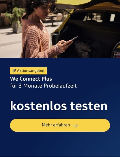VW We Connect Plus 3 Monate kostenlos aktivieren – jetzt bei Volkswagen ...