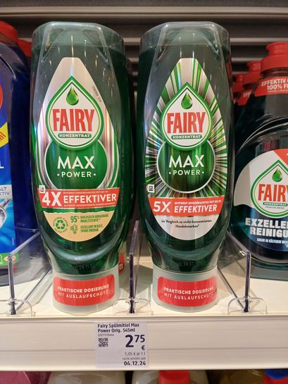 Fairy Max Power 545 ml GRATIS testen bei dm for me: Jetzt zuschlagen ...