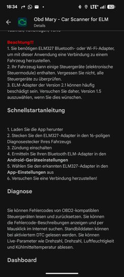 OBD Mary - Fahrzeug Diagnose kostenlos nutzen! | mydealz