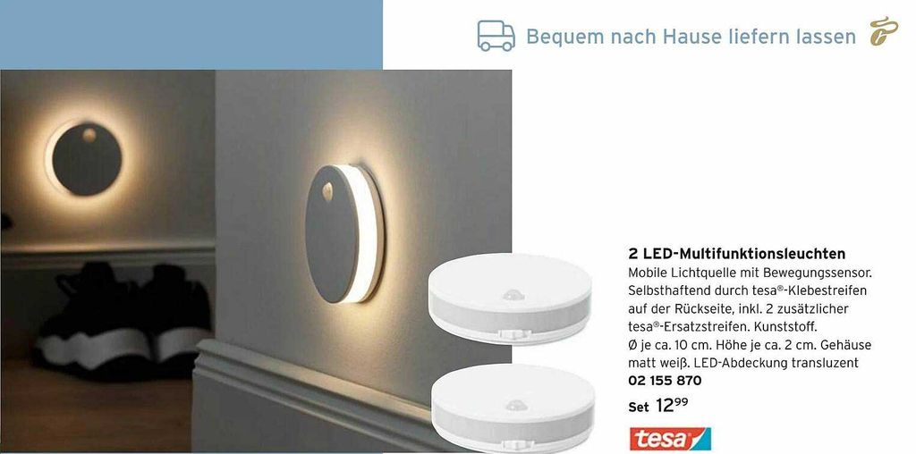 Led Bewegungsmelder Batterie Aldi