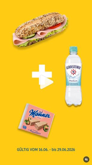 yormas WM-Aktion: Kräuterbratwurst im Baguette + Monster Energy (Sorte ...