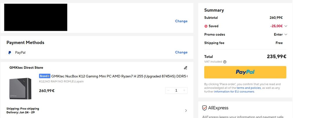 GMKtec K12 Mini-PC – Ryzen 7 H 255, Radeon 780M, 239,99 € at AliExpress ...