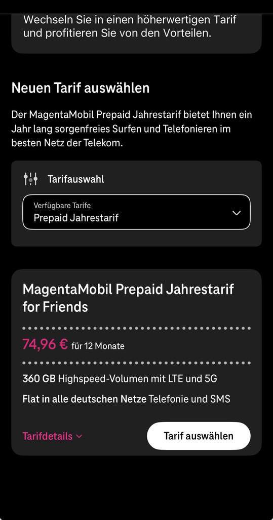 Telekom Magenta Prepaid 360GB für 99,95€ + T-Phone 3 für 3€ at Telekom ...