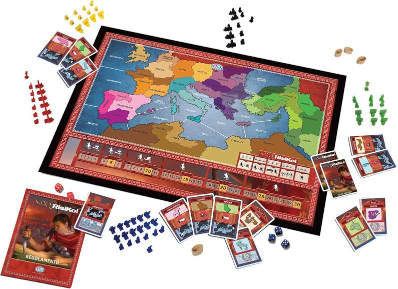 Spin Master SPQRisiKo! – Strategie-Brettspiel im antiken Römischen ...