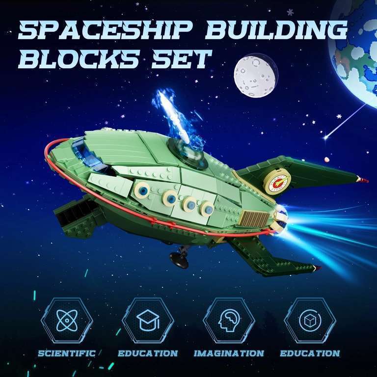 Futurama Planet Express Ship 928 Teile für 29,65 € at AliExpress | mydealz