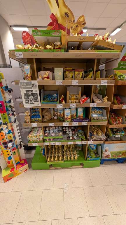Osterartikel 50% Rabatt bei REWE – Lindt, Milka & Co. at REWE