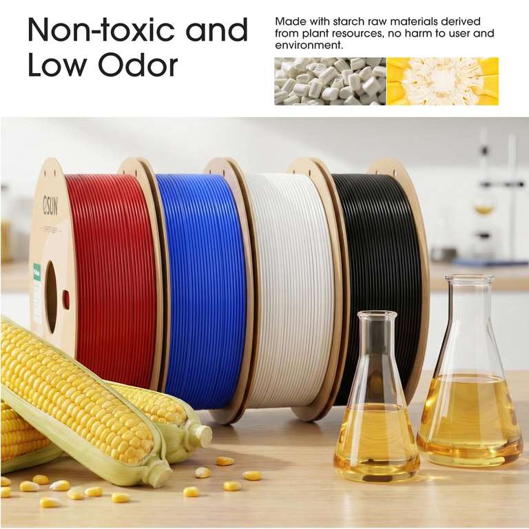 eSUN PLA Filament 1.75mm, PLA Basic 3D Drucker Filament Maßgenauigkeit ...