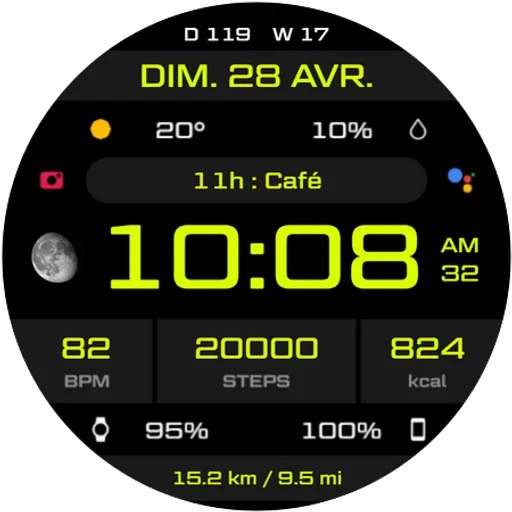 HMKWatch Digital 131 – Watchface | Google Playstore at Google Play, 0 ...