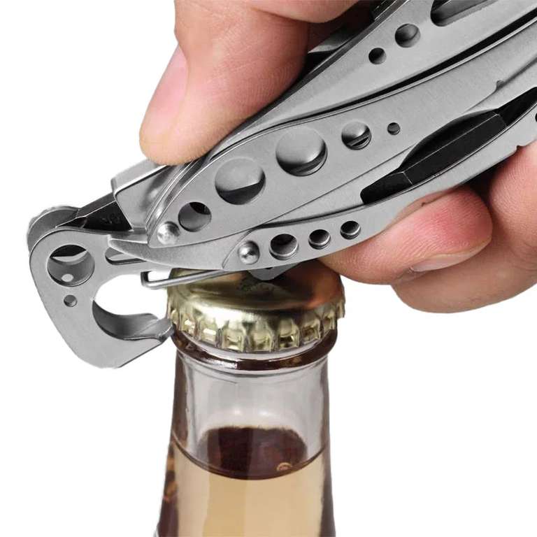 Leatherman Skeletool Multitool – 7 Tools, 420HC Edelstahl, 25 Jahre ...