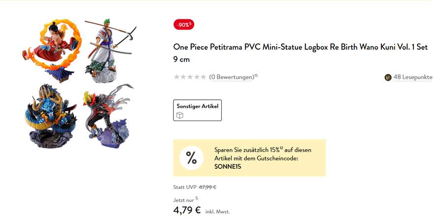 Anime PVC Statuen: One Piece Petitrama Mini-Statue – 9 cm bei ...