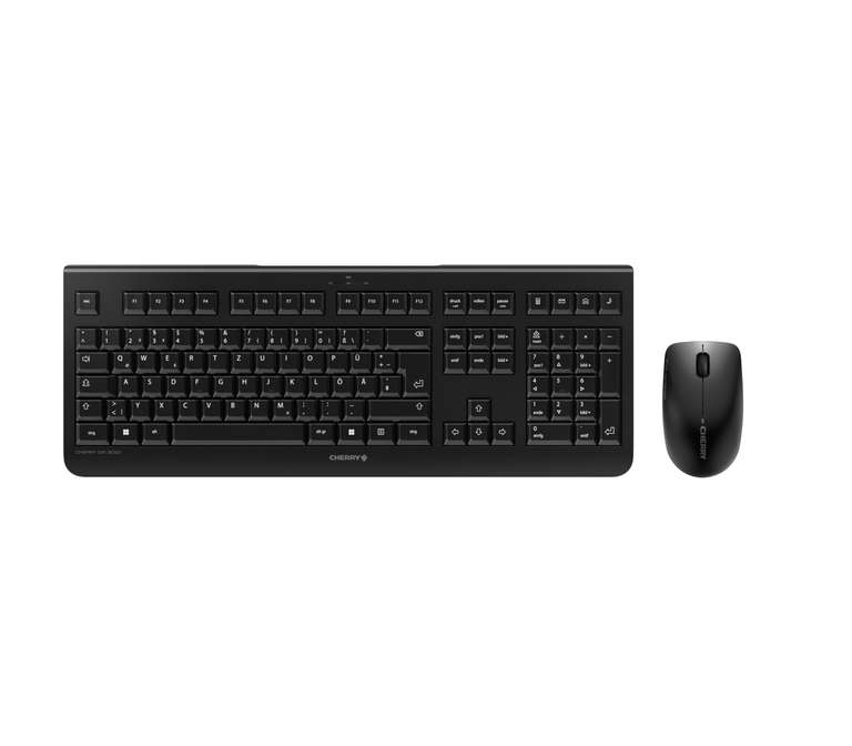 CHERRY DW 3000, Kabelloses Tastatur-Maus-Set, DE Layout (QWERTZ), 2 ...