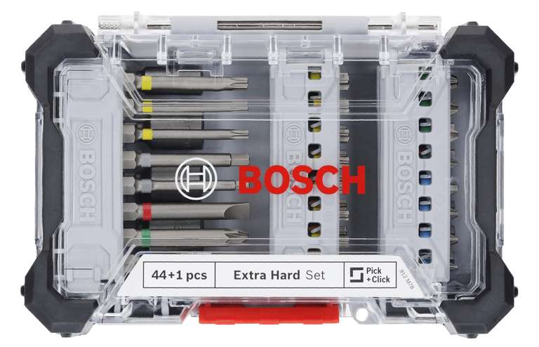 Bosch 45x Extra Hard Schrauberbit-Set 44+1-tlg. online bei Amazon - 21 ...