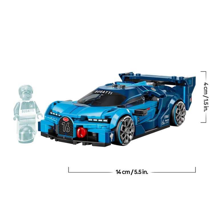 LEGO Speed Champions Bugatti Vision GT Hypercar (77253) – ab 16,99 ...