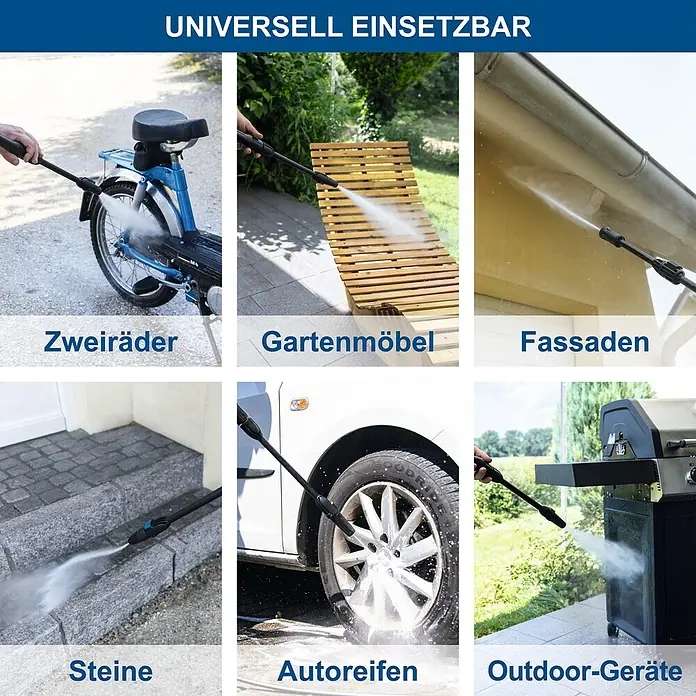 Scheppach SHD110 Hochdruckreiniger 110 bar 1400 W – 29,95 € bei BAUHAUS ...