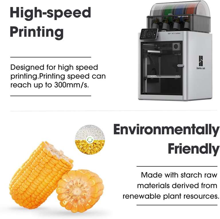 [Prime] 10kg eSUN PLA Filament 1.75mm | 4x1kg weiß | ~7,67€ pro KG ...
