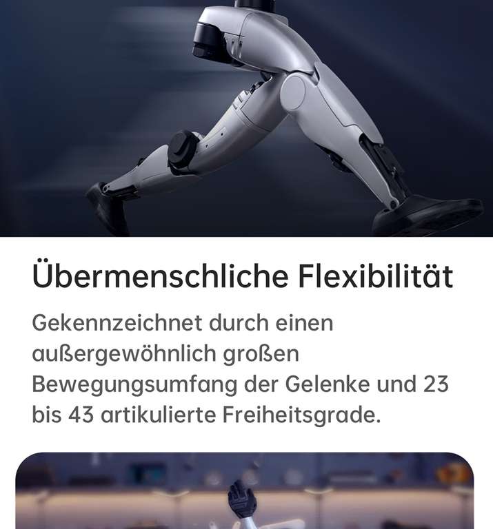 Preissenkung: Unitree G1 humanoider Roboter: 130cm, 23 Freiheitsgrade ...