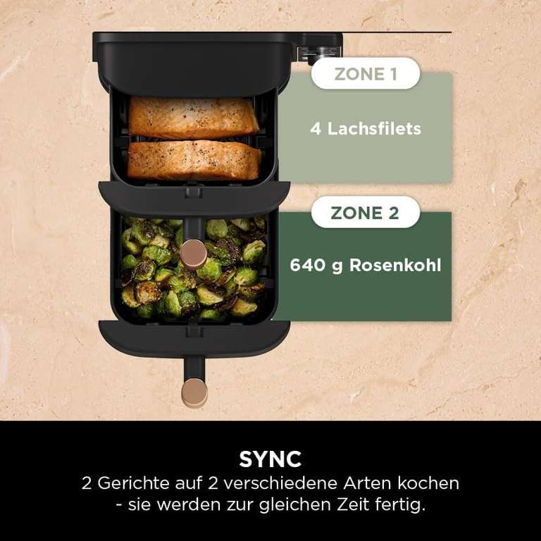 Ninja Double Stack XL SL400EUCP Heißluftfritteuse 9,5 l – 169,99 € bei ...
