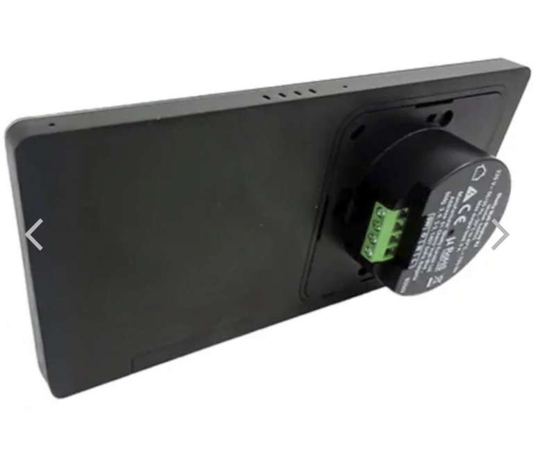 Shelly Wall Display X2 Schwarz + Blu H&T WLAN – Smart Home, 6,95 ...