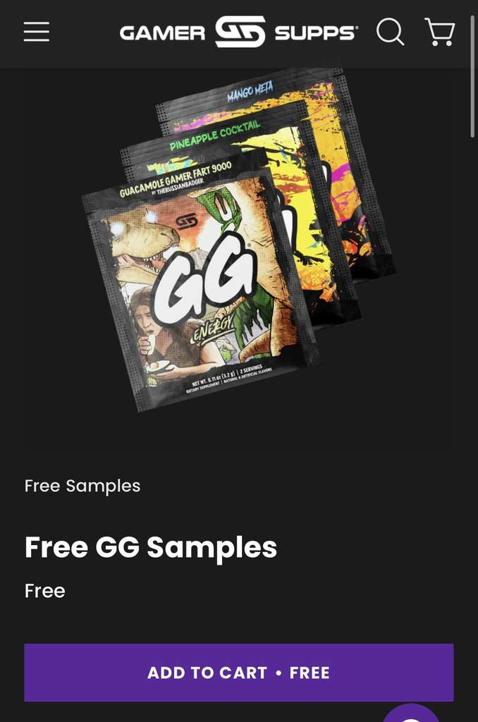 Kostenlose Gamer Supps Samples – Jetzt testen bei Gamer Supps! | mydealz