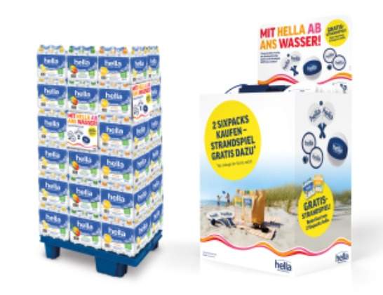 Hella Still & Fruchtig/Fruchtig Spritzig – Gratis Strandspiel, 2 ...