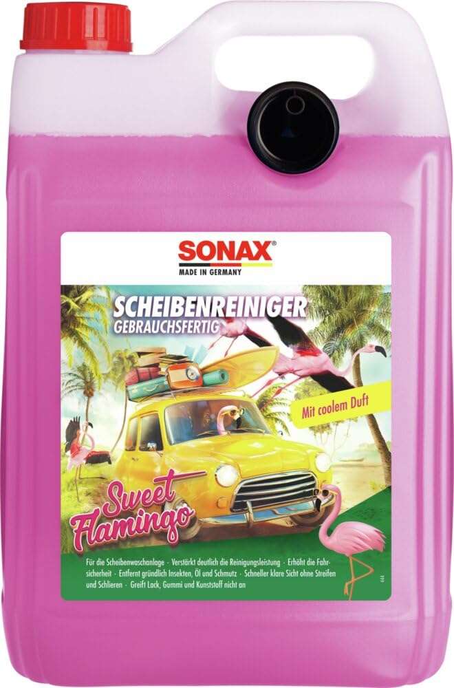 SONAX ScheibenReiniger gebrauchsfertig Sweet Flamingo (5 L ...