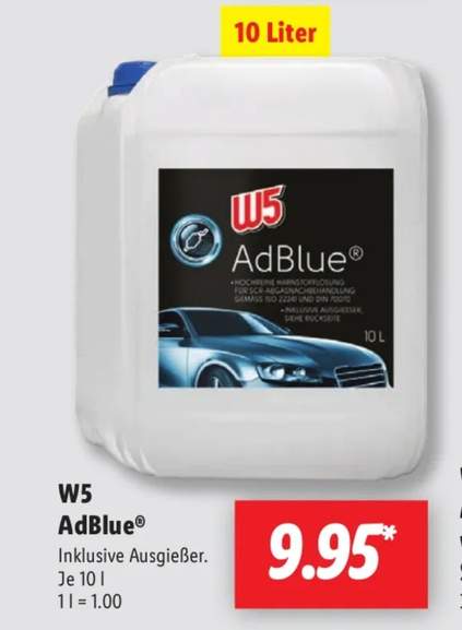 Adblue 10l Lidl