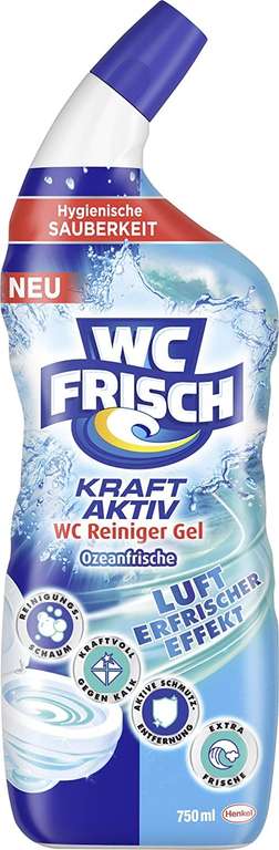 WC FRISCH WC Reiniger Gel Frisch oder Ozeanfrische (750 ml) (Prime Spar ...