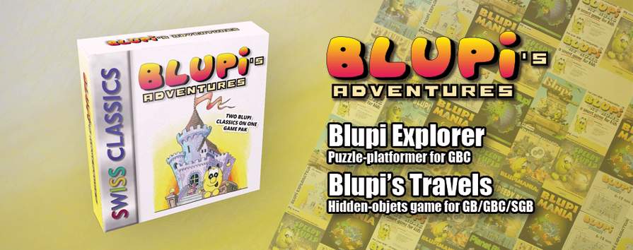 Itch.io | Kostenlos - Blupi's Adventures | Nintendo Game Boy Rom & PC ...