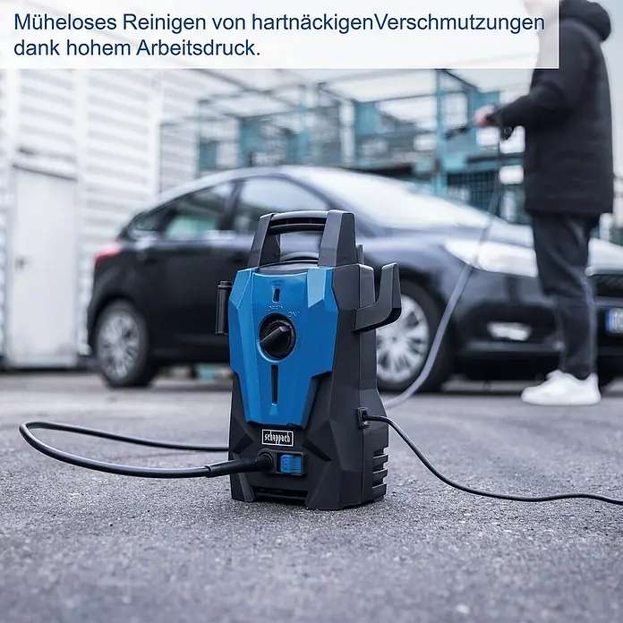 Scheppach SHD110 Hochdruckreiniger 110 bar 1400 W – 29,95 € bei BAUHAUS ...