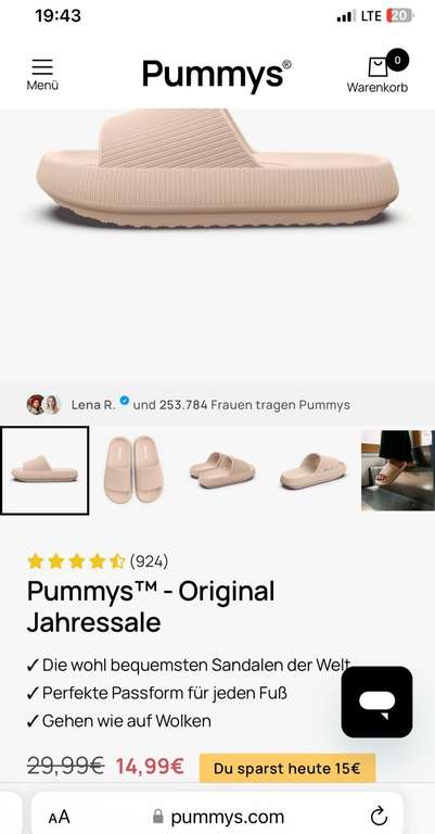 Geheimer Pummys Ausverkauf bis 70% Rabatt bei Pummys | mydealz