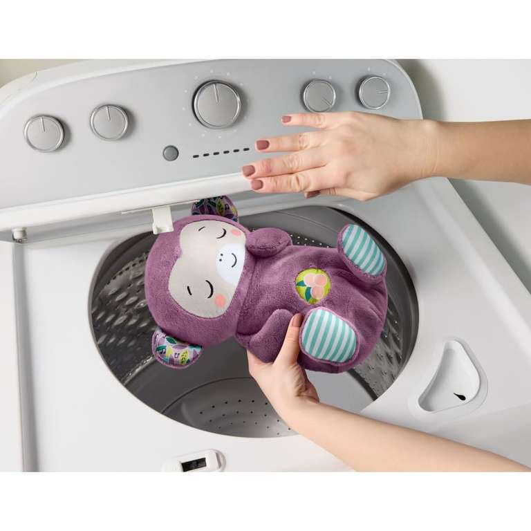Fisher-Price Baby-Schlummer-Affe Lila – Plüsch-Spieluhr, 30 Min ...