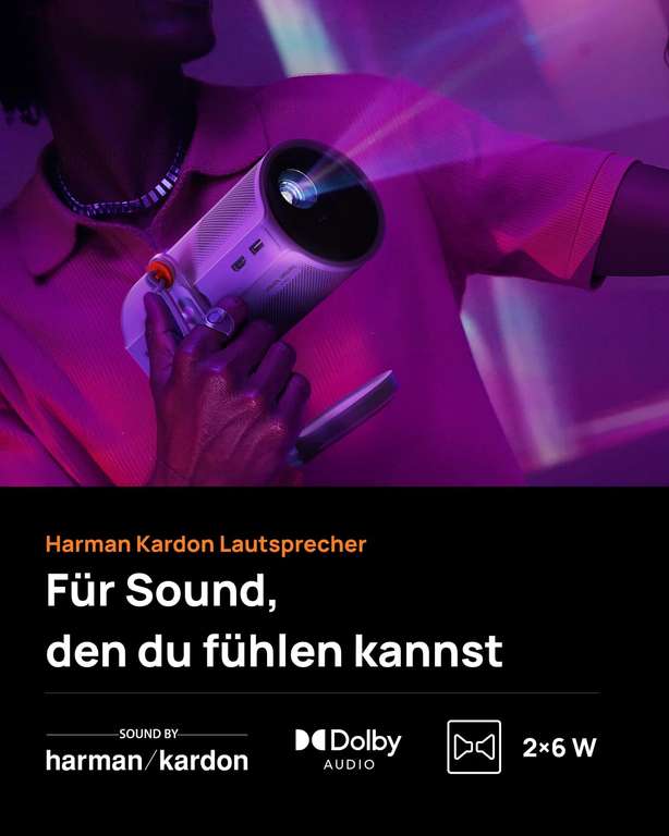 XGIMI MoGo 4 Laser Handy Beamer mit Akku (Prime Day) | mydealz