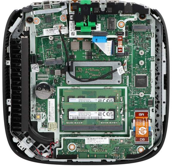 HP T640 Thin Client Mini PC - AMD Ryzen, m.2 NVMe Slot, USB-C, 3xDP ...