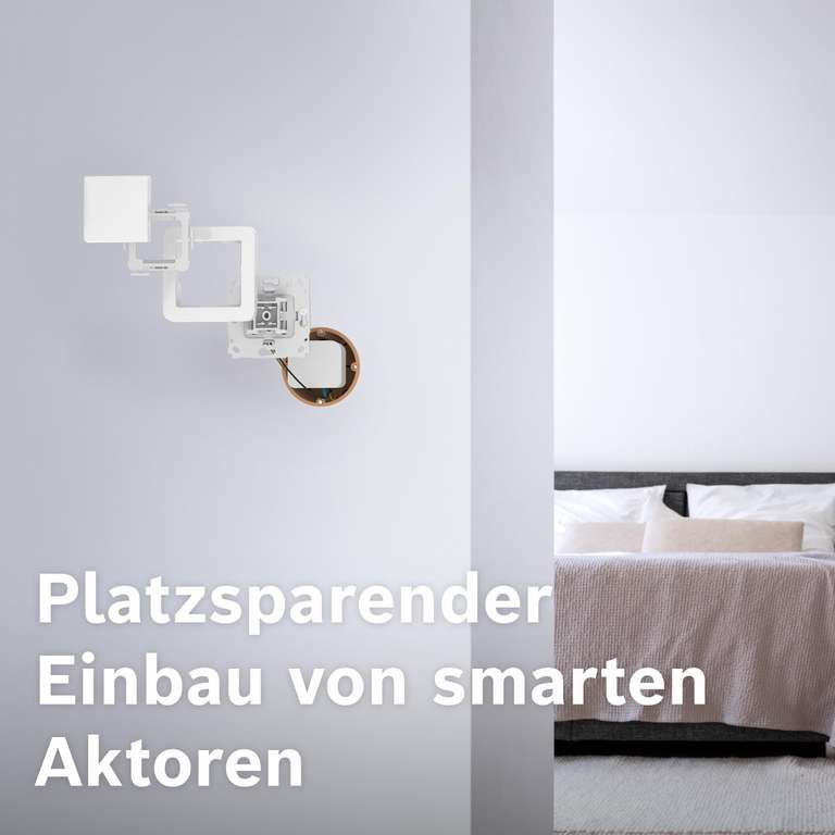 Bosch Smart Home Wandschalter f. smarte Aktoren, Gerätedose, Bosch ...