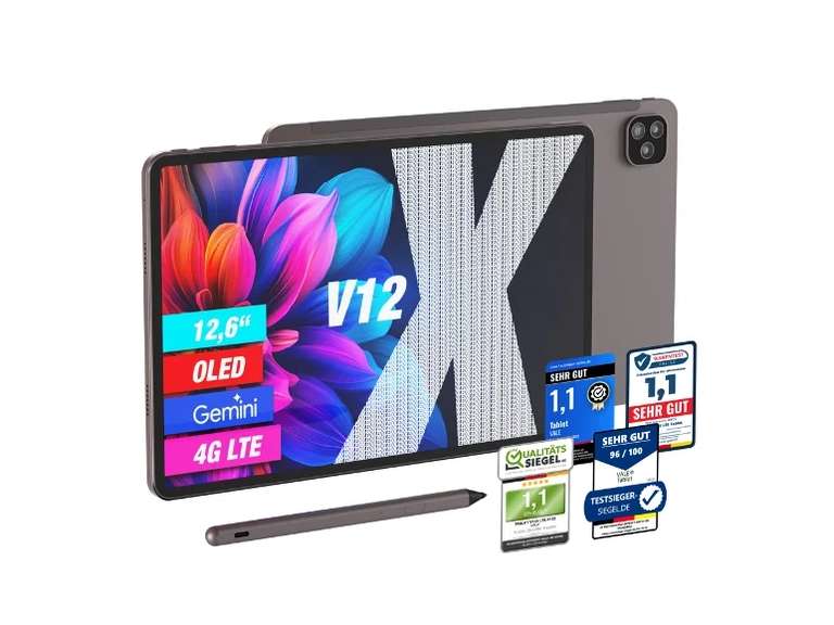 [Lidl Plus] 20% Extra-Rabatt Wohnen & Einrichtung | Vale Tablet V12X ...