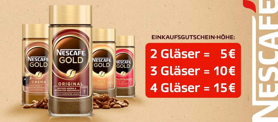 Faszinierend Nescafé Gold Aktion 2022 Bild