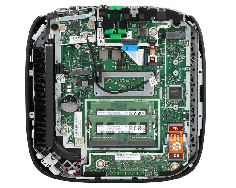 HP T640 Thin Client Mini PC - AMD Ryzen, m.2 NVMe Slot, USB-C, 3xDP ...
