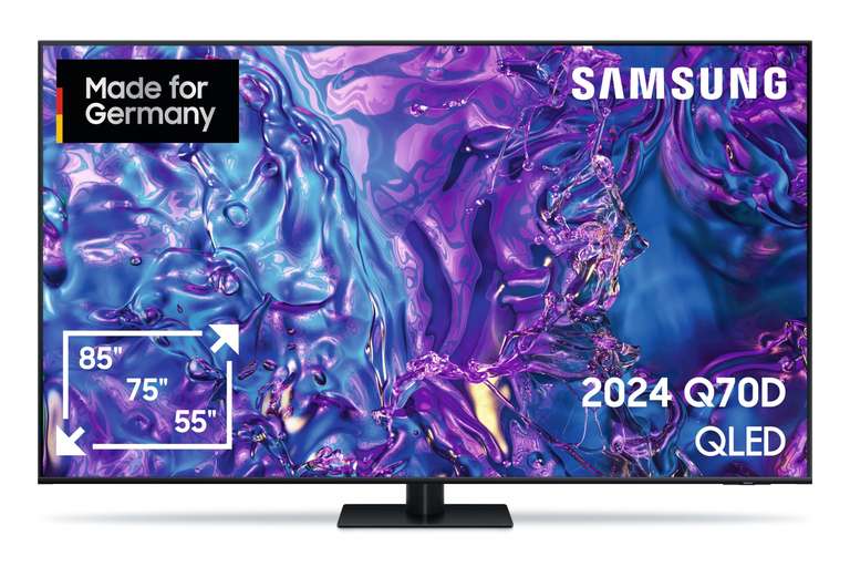Samsung QLED 4K Q70D 85 Fernseher – 899,00€ bei Amazon | mydealz