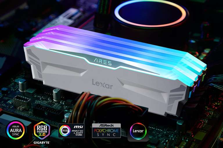 Lexar ARES RGB RAM DDR4 16GB 3866 MHz für Gaming – 86,99 € at Amazon.it ...
