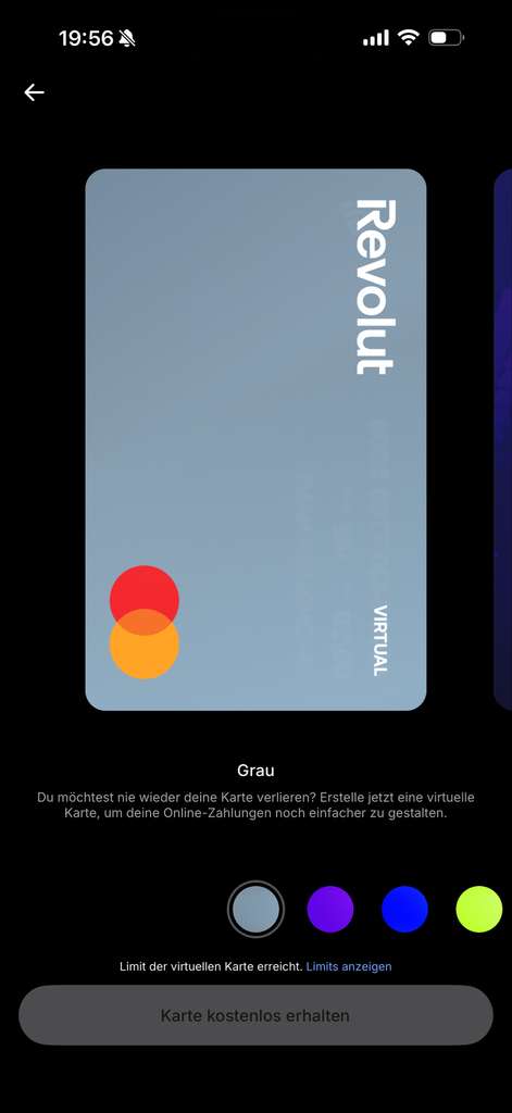 Virtuelle Mastercard bei Revolut – 10% Cashback auf 25 € | mydealz