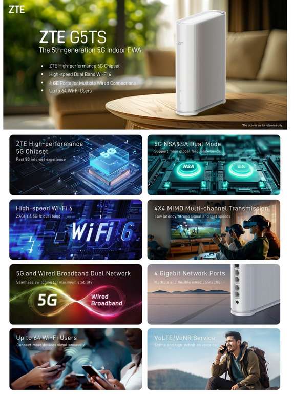 ZTE G5TS 5G CPE WLAN-Router für 99,99€ bei ALDI TALK | mydealz
