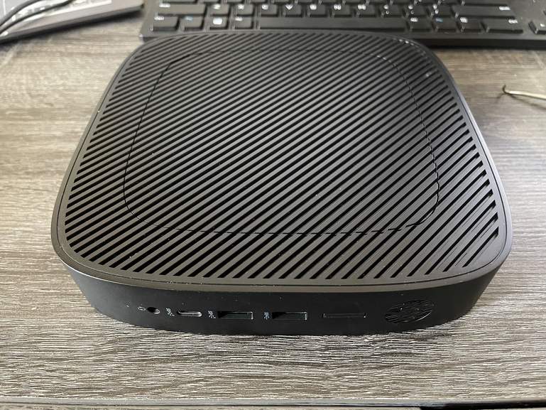 HP T640 Thin Client Mini PC - AMD Ryzen R1505G, 8GB RAM, 65€ at AMSO ...