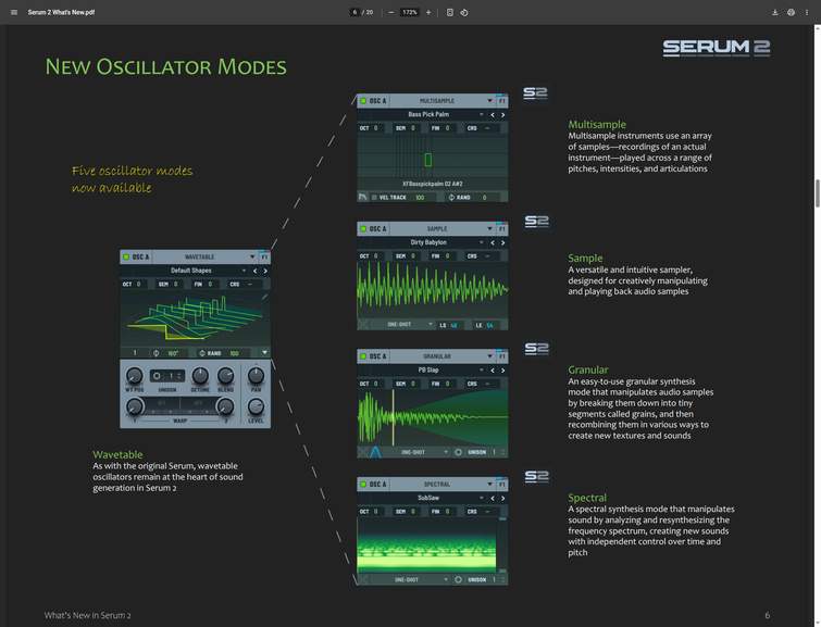 Serum 2 Einführungspreis 189 € – Kostenloses Update bei Xfer Records ...