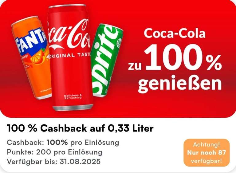 Coupaso | 100% Cashback auf Coca Cola, Haribo & Chips | 4,99€ | at ...
