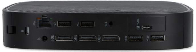 HP T640 Thin Client Mini PC - AMD Ryzen, m.2 NVMe Slot, USB-C, 3xDP ...