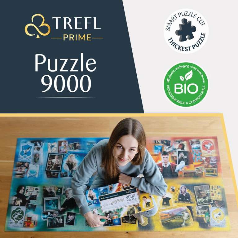 Trefl Prime Puzzle UFT: Harry Potter – The Houses of Hogwarts 9000 ...