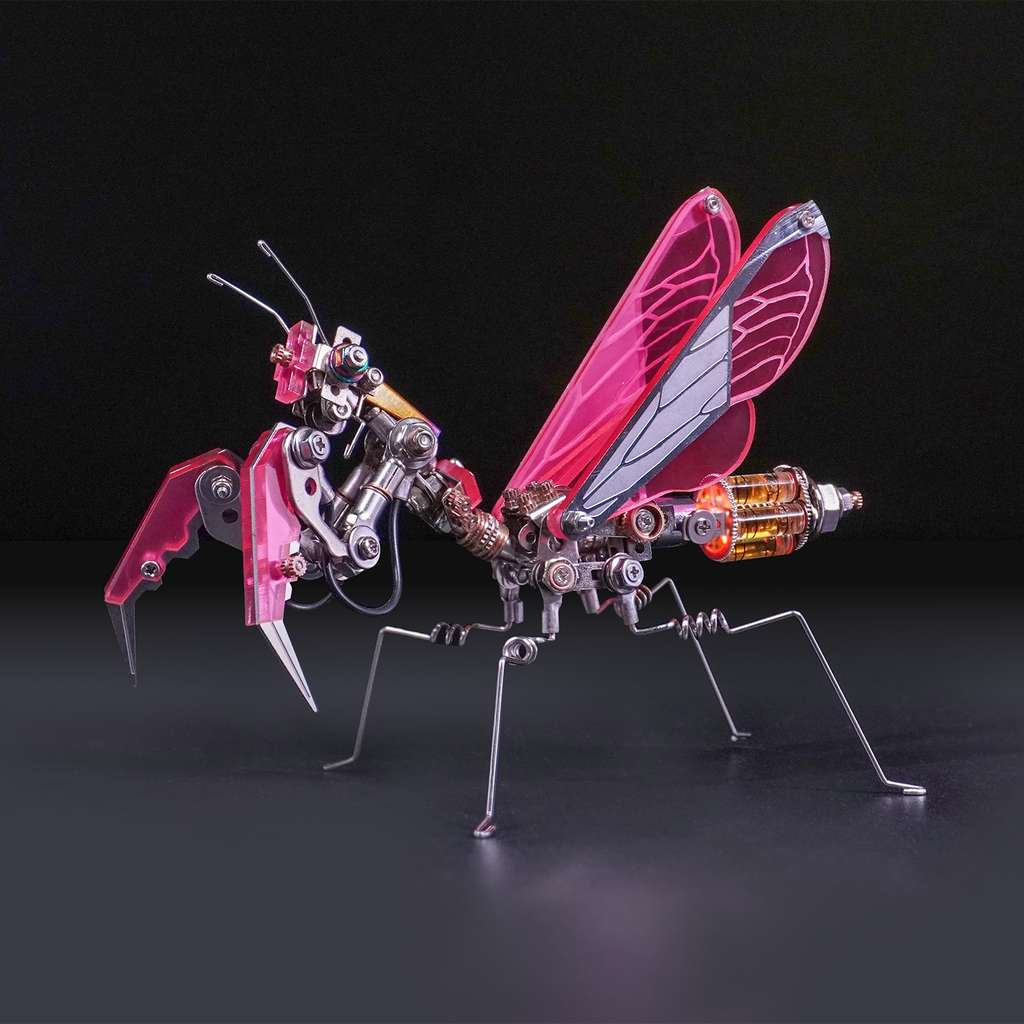 Mecrob: Phantom Praying Mantis - Metallpuzzle mit LED-Beleuchtung, 257 ...