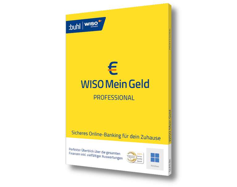 WISO Mein Geld 365 Professional (2026) für 24,95 € | at Buhl Data ...