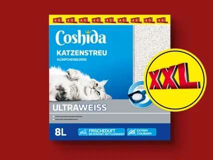 Coshida Katzenstreu Ultra weiss XXL bei Lidl für nur 3,85€ | mydealz