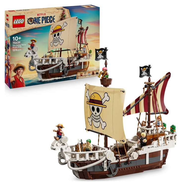 [Amazon Prime] LEGO ONE PIECE - Das Piratenschiff Flying Lamb (Going ...
